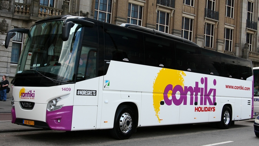 Contiki Holland - Busverhuur Bedrijven